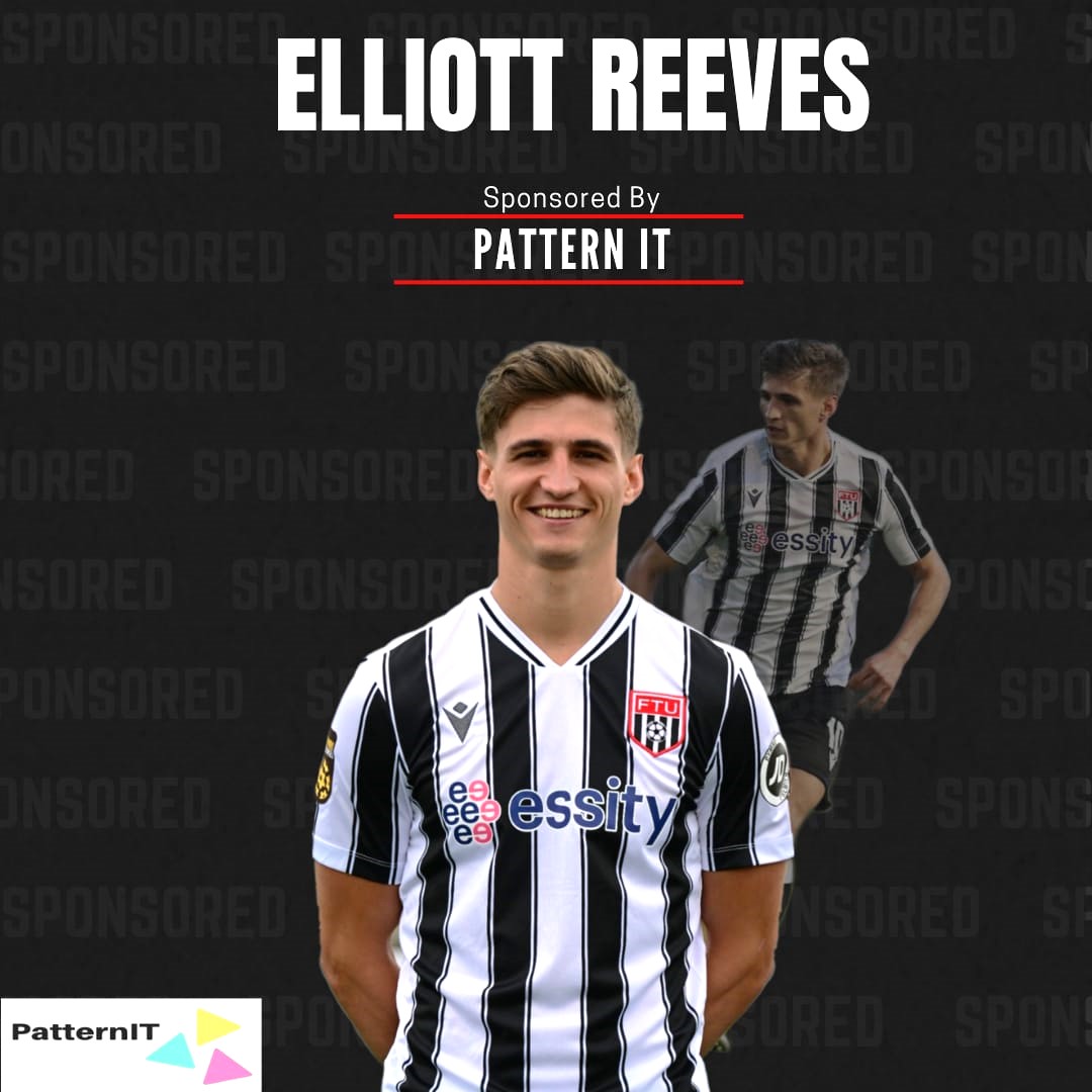 Elliott Reeves is sponsored by Pattern IT - Flint Town United