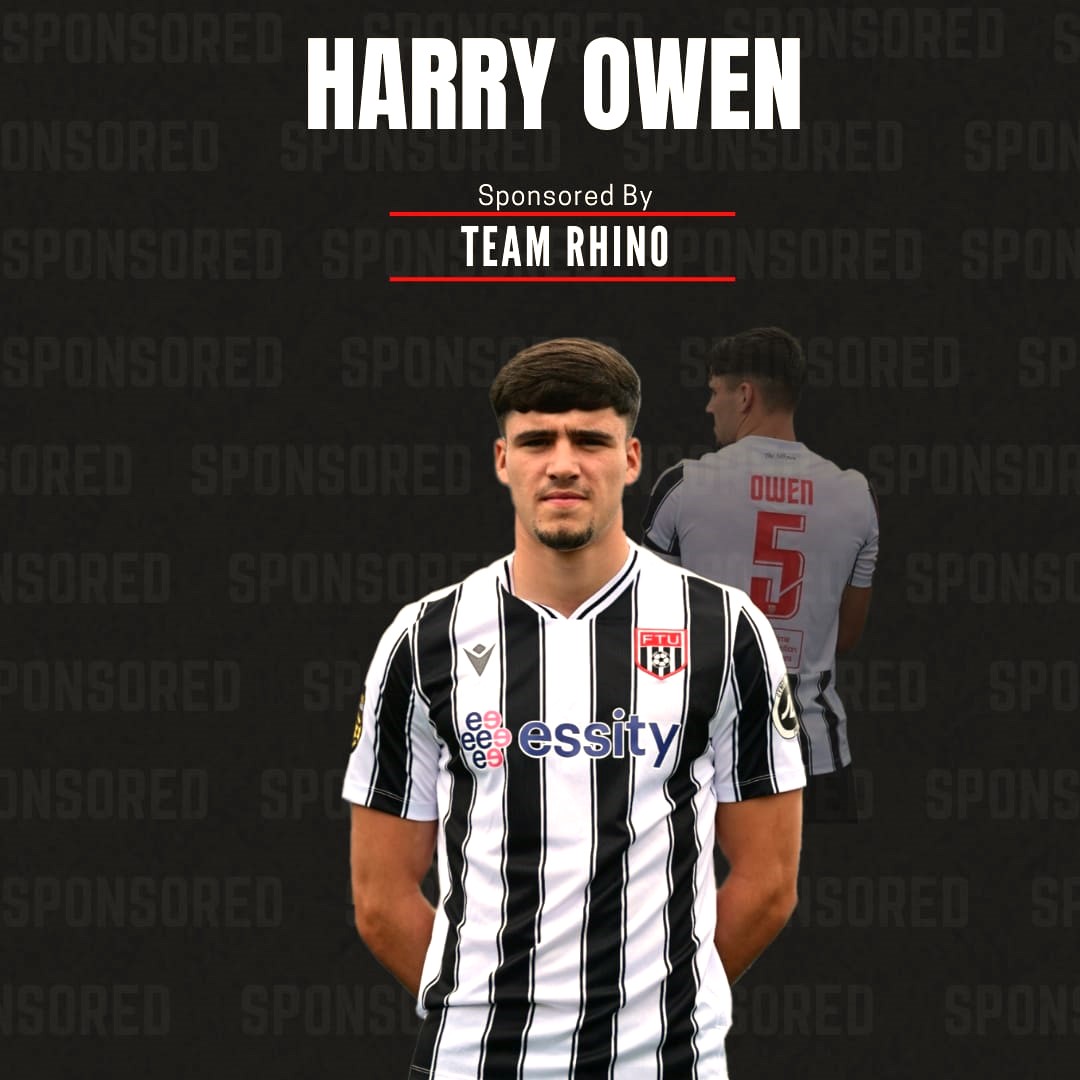 Harry Owen is sponsored by Team Rhino - Flint Town United