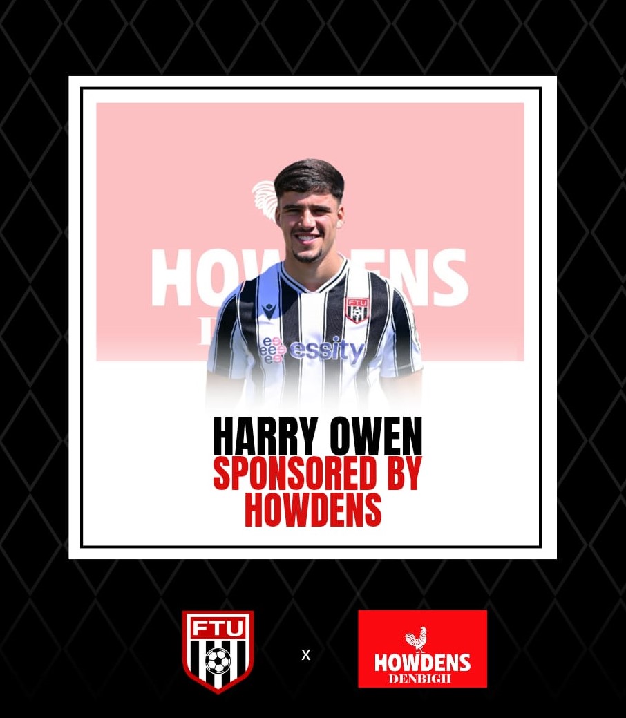 Howdens sponsor Harry Owen - Flint Town United